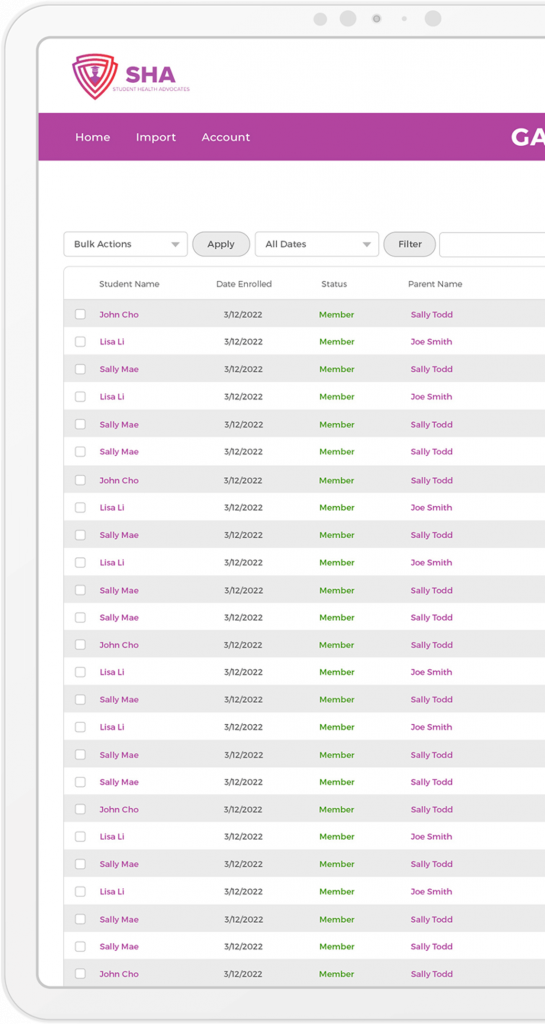 SHA – Emergency Contact Service